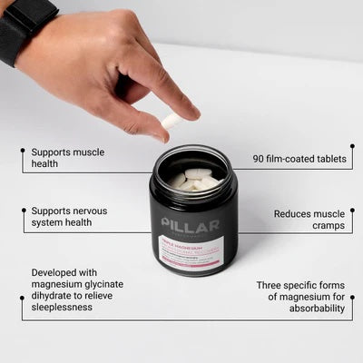 PILLAR TRIPLE MAGNESIUM TABLETS – O'Mara Cycles